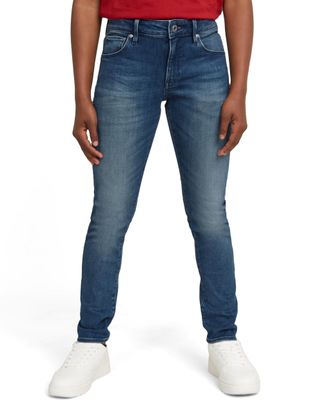 G-Star G-Star RAW M&auml;dchen SS22567 3301 Skinny Jeans Jeans, Blau (Faded Indigo D24919-01-B457), 14 Jahre
