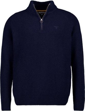 Barbour Herren Pullover blau unifarben
