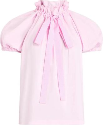 Patou Femme, Blouses et Chemises, Rose, Taille: 40 FR Volume Jersey Top