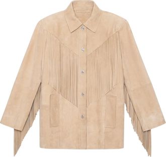 Stand Studio Stand Studio, Femme, Vestes, Beige, Taille: 40 FR Veste L&eacute;g&egrave;re