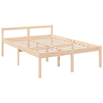 vidaXL Lit pour personne &acirc;g&eacute;e 140x200 cm bois massif de pin
