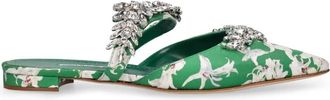Manolo Blahnik Femme, Chaussures, Vert, Taille: 37 EU Sandales