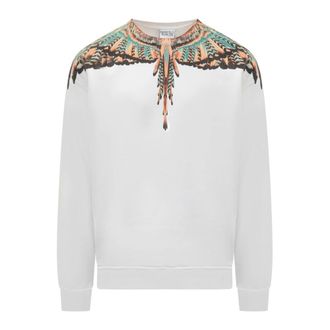 Marcelo Burlon Herren, Sweatshirts & Hoodies, Weiß, SGröße