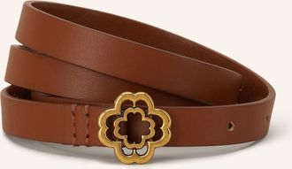 Maje Lederg&uuml;rtel braun