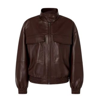 Twinset Bomber Vestes - Femme - Vestes - Brun - Taille: 40 FR