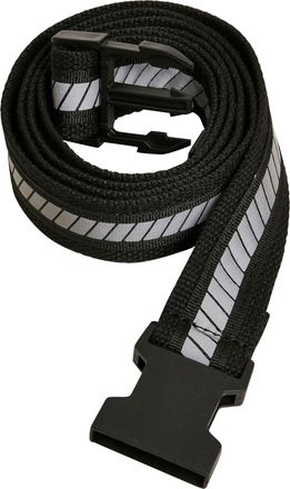Urban Classics Reflective Belt black/black/silver L/XL