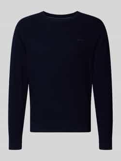 GANT Regular Fit Pullover aus Baumwoll-Woll-Mix