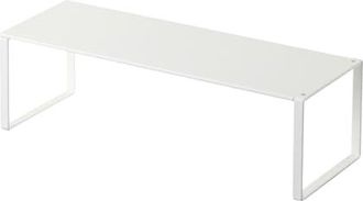 Yamazaki Tableware 2572 FRAME Inner Shoe Rack, white, Steel, 34~60 x 12 x 10 cm