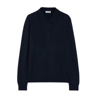 Jil Sander Herren, Strickwaren, Blau, 2XLGr&ouml;&szlig;e