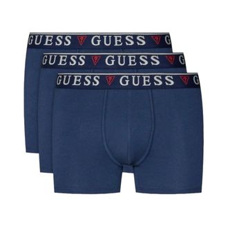 Guess Homme, Sous-v&ecirc;tements, Bleu, Taille: M Ensemble de boxers briefs