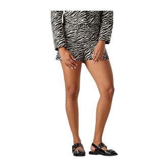 Colourful rebel Zebra Jacquard Shorts - - Shorts - Damen - Mehrfarbig - M