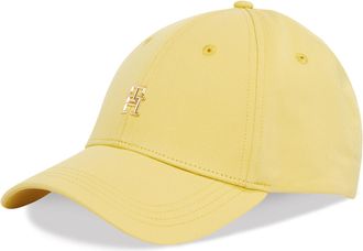 Tommy Hilfiger Cap Tommy Hilfiger Elevated Chic Cap AW0AW17128 Gelb