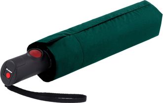 Knirps Damen Taschenschirm C.205 Medium Duomatic mit Auf-Zu-Automatik Solid Jade