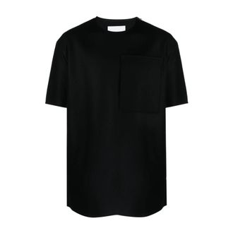 Jil Sander Pocket T-Shirt - - Tops - Herren - Schwarzk - S
