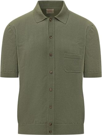 Rakk&igrave; Homme, Tops, Vert, Taille: XL Polo Camicia Taschino
