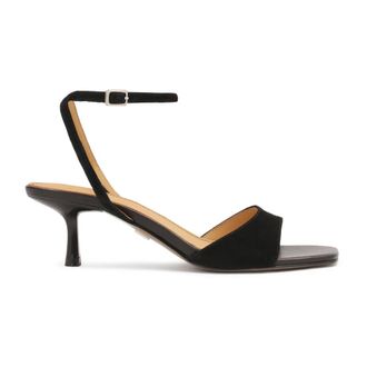 Kazar Wildledersandalen mit attraktivem Absatz - - Shoes - Damen - Schwarzk - 41 EU