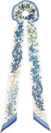 Ferragamo Femme, Accessoires, Bleu, Taille: ONE Size Chouchou en Soie