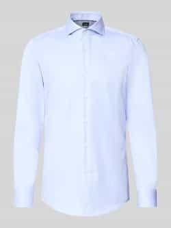 HUGO BOSS Slim Fit Businesshemd aus reiner Baumwolle Modell H-HANK-SP-B1