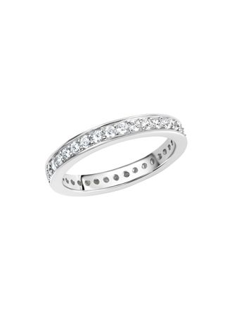Zeeme Silber Ring 925 Silber Zirkonia wei&szlig;