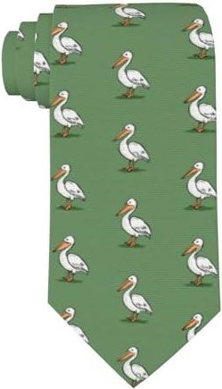 Generic Pélicans Mignons Cravate Élégante Cravate Homme Décontractée Cravates Pour Entreprise Événements Soirée