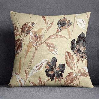 Bonamaison Le Jardin du Lin Kissenhüllen, Cotton, Mehrfarbig, 45x45