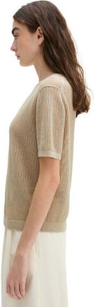 Marc O'Polo Strickpullover aus Baumwolle-Leinen-Slub-Garn