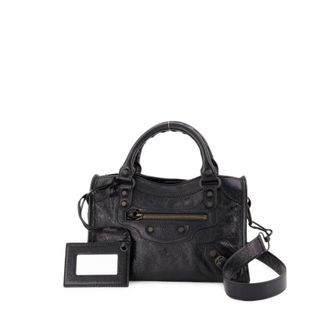 Balenciaga Mini Le City Leather Tote Bag