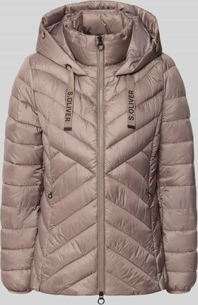 s.Oliver Red Label Slim Fit Steppjacke mit Zweiwege-Rei&szlig;verschluss