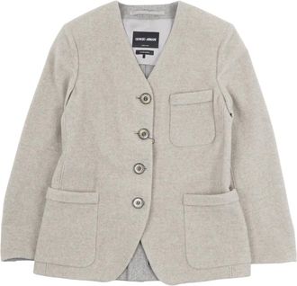 Giorgio Armani Femme, Vestes, Beige, Taille: 38 FR Blazers