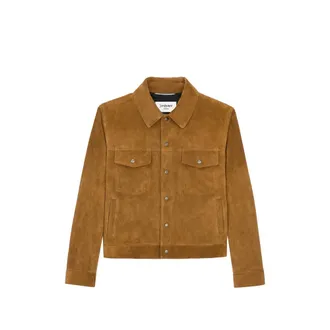 Saint Laurent Buttoned Calfskin Jacket