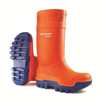 Dunlop Protective Footwear Purofort Thermo+ C662343, Bottes & bottines de sécurité Mixte adulte, Orange (Orange), 37 EU