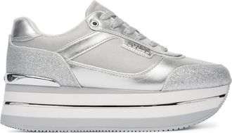 Guess Sneakers Guess FLJHN3 LEL12 Silberfarben