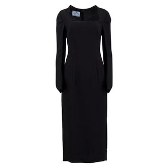 Prada Damen, Kleider, Schwarzk, XSGr&ouml;&szlig;e