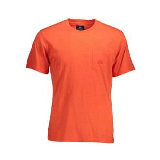 La Martina Cotton T-Shirt - - Tops - Herren - Rot - M