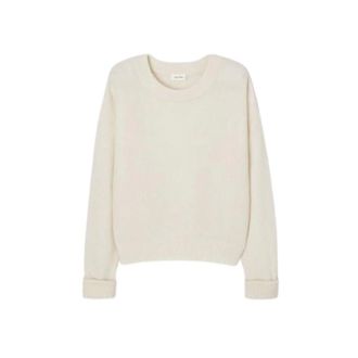 American Vintage Pull Vitow - Femme - Pulls - Blanc - Taille: 36/38 FR