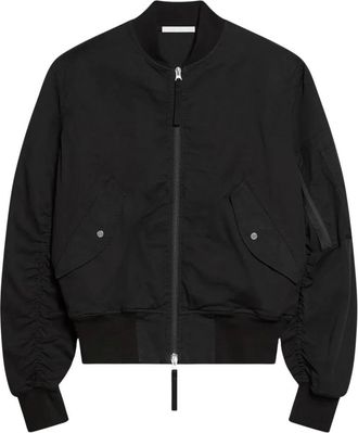 Helmut Lang Femme, Vestes, Noir, Taille: 38 FR MA1 Bomber