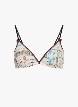 Momoni Soutien-gorge triangle imprim&eacute;