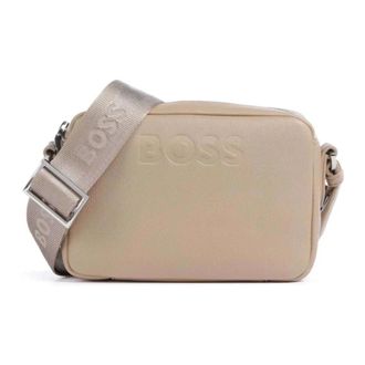 HUGO BOSS Femme, Sacs, Beige, Taille: ONE Size Sac bandouli&egrave;re Addison Crossbody avec sangle amovible