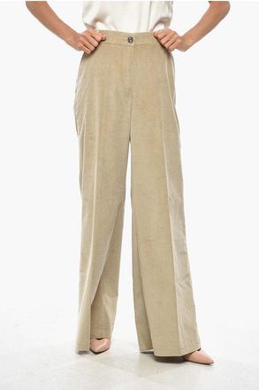 Jacob Cohen Corduroy TAYLOR Pants with Logo-Button size 42