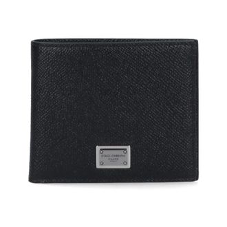 Dolce & Gabbana Schwarze Bi-Fold Geldb&ouml;rsen - - Accessories - Herren - Schwarzk - ONE SIZE