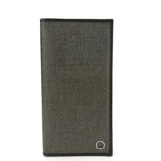 Ferragamo Pre-owned Gancini Long Wallet (Bi-Fold) - - Pre-owned - Herren - Schwarzk - ONE SIZE