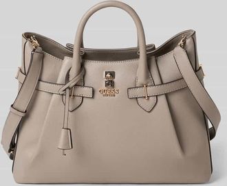 Guess Handtasche in Leder-Optik mit Logo-Applikation