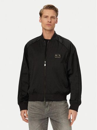 A|X Armani Exchange Bomberjacke XM001836 AF20535 UC001 Schwarz Regular Fit