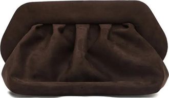 Themoirè Clutches - Ctulch Vegan Suede Brown - Gr. unisize - in Braun - für Damen