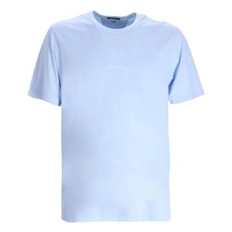 C.P. Company Klar Blaue T-Shirts und Polos - - Tops - Herren - Blau - XL