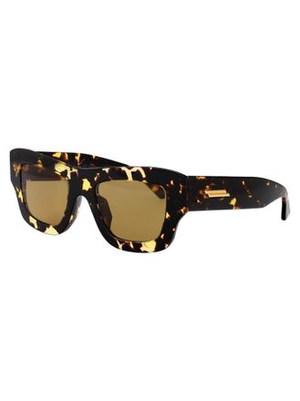 Bottega Veneta Womens Sunglasses Bv1357s Havana Brown Acetate