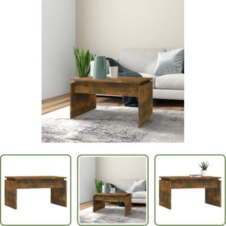 vidaXL vidaXL R&auml;uchereiche Couchtisch - Couchtisch R&auml;uchereiche 68x50x38 cm Holzwerkstoff