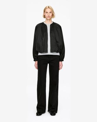 Arket Leichte Ballonjacke -Schwarz