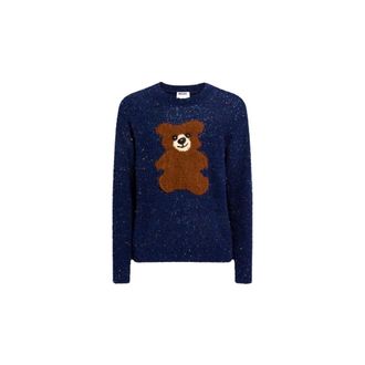 Moschino Herren, Strickwaren, Blau, XSGr&ouml;&szlig;e