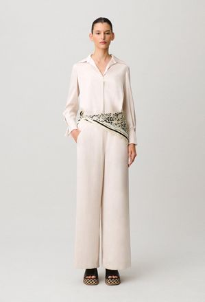 Claudie Pierlot Flie&szlig;ende Bluse mit Kragen